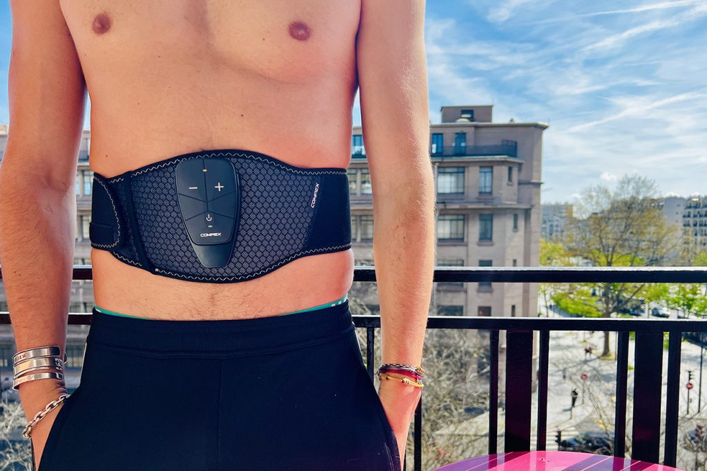 Compex Corebelt 3.0: to build up your abs and much more!